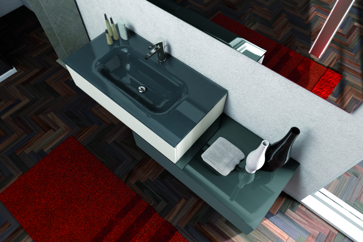 Perfekter Waschtisch: Design und Funktion vereint